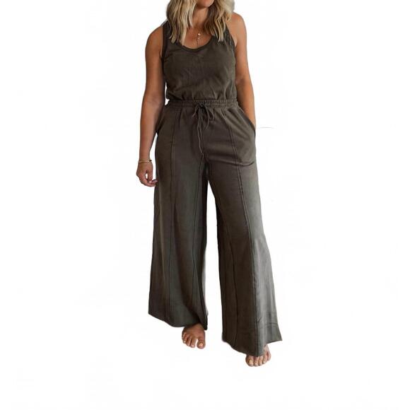 Blakely | Pants & Jumpsuits | New Blakeley Jet Set Terry Jumper In ...